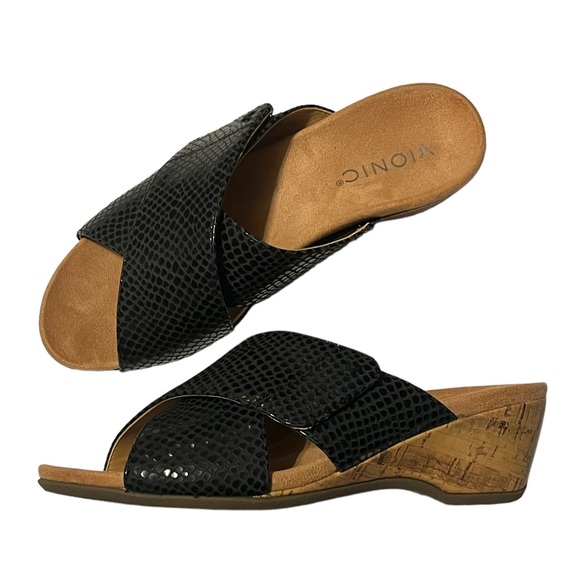 Vionic | Shoes | Vionic Paradise Leticia Wedge Slide Sandal | Poshmark